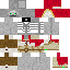 Undead mage new fully new clothed Red Edition with mask | Minecraft Skin