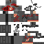 Redstone Knight (Damaged | Minecraft Skin