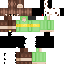 chara half hate(double layer) | Minecraft Skin