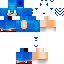 Classic Sonic (Sonic Mania) | Minecraft Skin