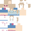 Sakurai Nozomi in summer clothes | Minecraft Skin