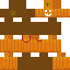 The Pumpkinman - Detailed (cape string) | Minecraft Skin