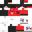 full powered evil haiko | Minecraft Skin