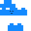 blue smiley face skin | Minecraft Skin