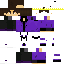 Complete purple crown boy | Minecraft Skin