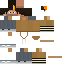 Sudadera ocre y rashas | Minecraft Skin