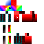 rainbow peperoni updated | Minecraft Skin