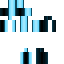 Glowing Light-Blue light | Minecraft Skin