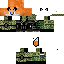 soldier fox with tail and hoodie | Minecraft Skin