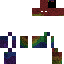 Rainbow Trigger | Minecraft Skin