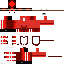 Red and white bear skin updated | Minecraft Skin