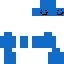 smile man blue guy smile | Minecraft Skin