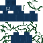 Crying statue with vines | Minecraft Skin