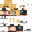 Female Denki Kaminari | Minecraft Skin