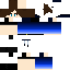 Androgynous Blue Hoodie | Minecraft Skin