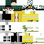 deku with edge runners jacket | Minecraft Skin
