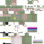 Omni cancer awareness frog girl (only made the flag and ribbons ...