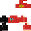 red myanmar crafter skin | Minecraft Skin