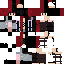 Cute Emo Girl Split Hair | Minecraft Skin