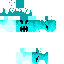 Blue Flame Monster / Blue Dancing Flame | Minecraft Skin
