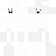 Fully white with smiley face | Minecraft Skin