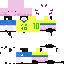 Axolotl Maid World Cup 2022 BRASIL BRAZIL | Minecraft Skin