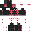Blood Skeleton | Minecraft Skin