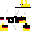 Skeleton Chicken | Minecraft Skin