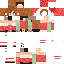 Christmas santa girl skin | Minecraft Skin