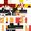 naruto and gaara tailed beast chakra mode | Minecraft Skin