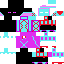 Cool Enderman/Neon Fighter | Minecraft Skin