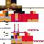 easy Wano Luffy w/o cape | Minecraft Skin