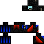Red and Blue skin with helmet | Minecraft Skin