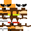 Orange and Brown Wolverine | Minecraft Skin
