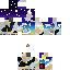 Christmas overworld pixel art | Minecraft Skin