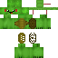 Turtle Helmet On turtle | Minecraft Skin