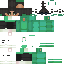 teal/green intel edits | Minecraft Skin