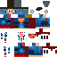injustice 2 superman | Minecraft Skin