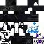 blue fire wither skeleton | Minecraft Skin