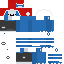 My skindex pfp as a skin ( santa hat ) | Minecraft Skin