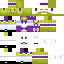 Shrek in Purple Maid Outfit | Minecraft Skin
