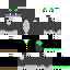 Green Wolf in suit | Minecraft Skin