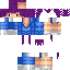 Vegeta Masterd Ultra ego | Minecraft Skin