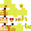 Buff Big Bird in a bikini | Minecraft Skin