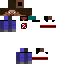 New Jersey Devils Away Jersey | Minecraft Skin
