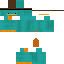 Classic Perry The Platypus | Minecraft Skin
