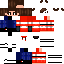 my skin recolored candy cane | Minecraft Skin