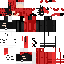 skin anders gestaltet namens: black and red demon boy | Minecraft Skin