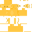Yellow Axolotl | Minecraft Skin