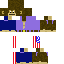 monkey but chuck norris | Minecraft Skin